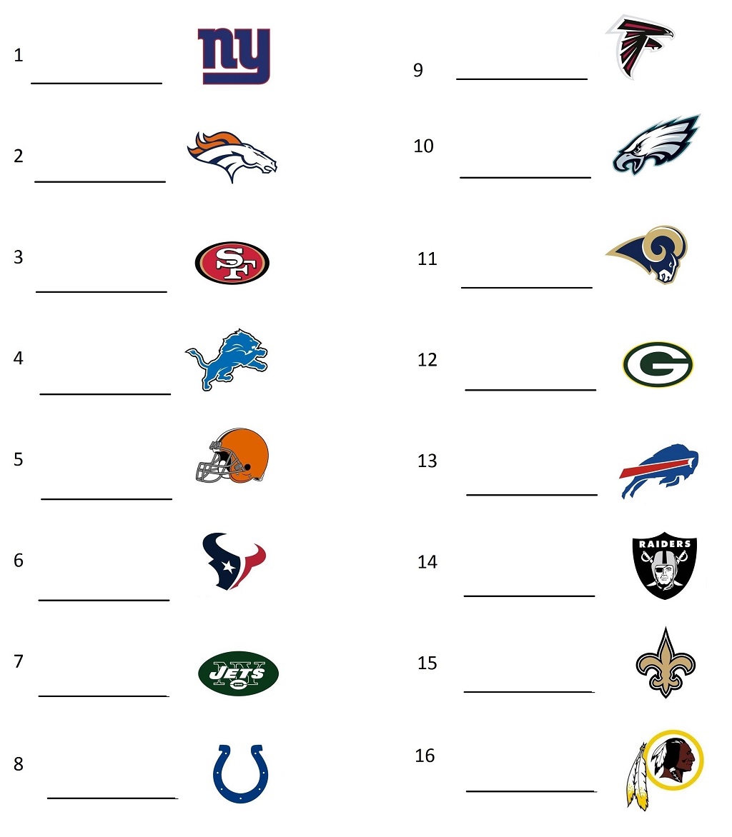 NFL Team Logos NFL Team Logos